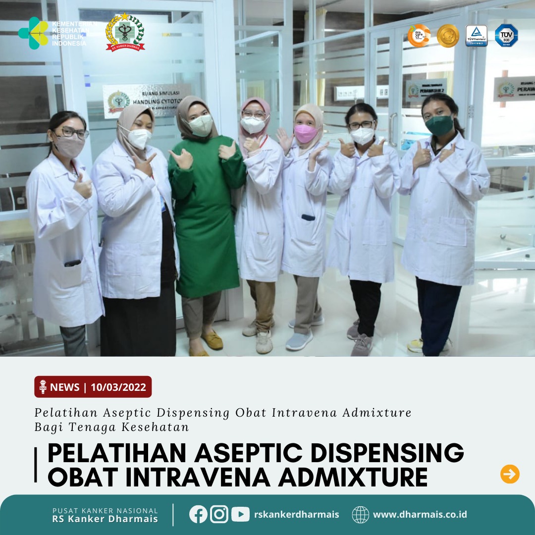 Pelatihan Aseptic Dispensing Obat Intravena Admixture